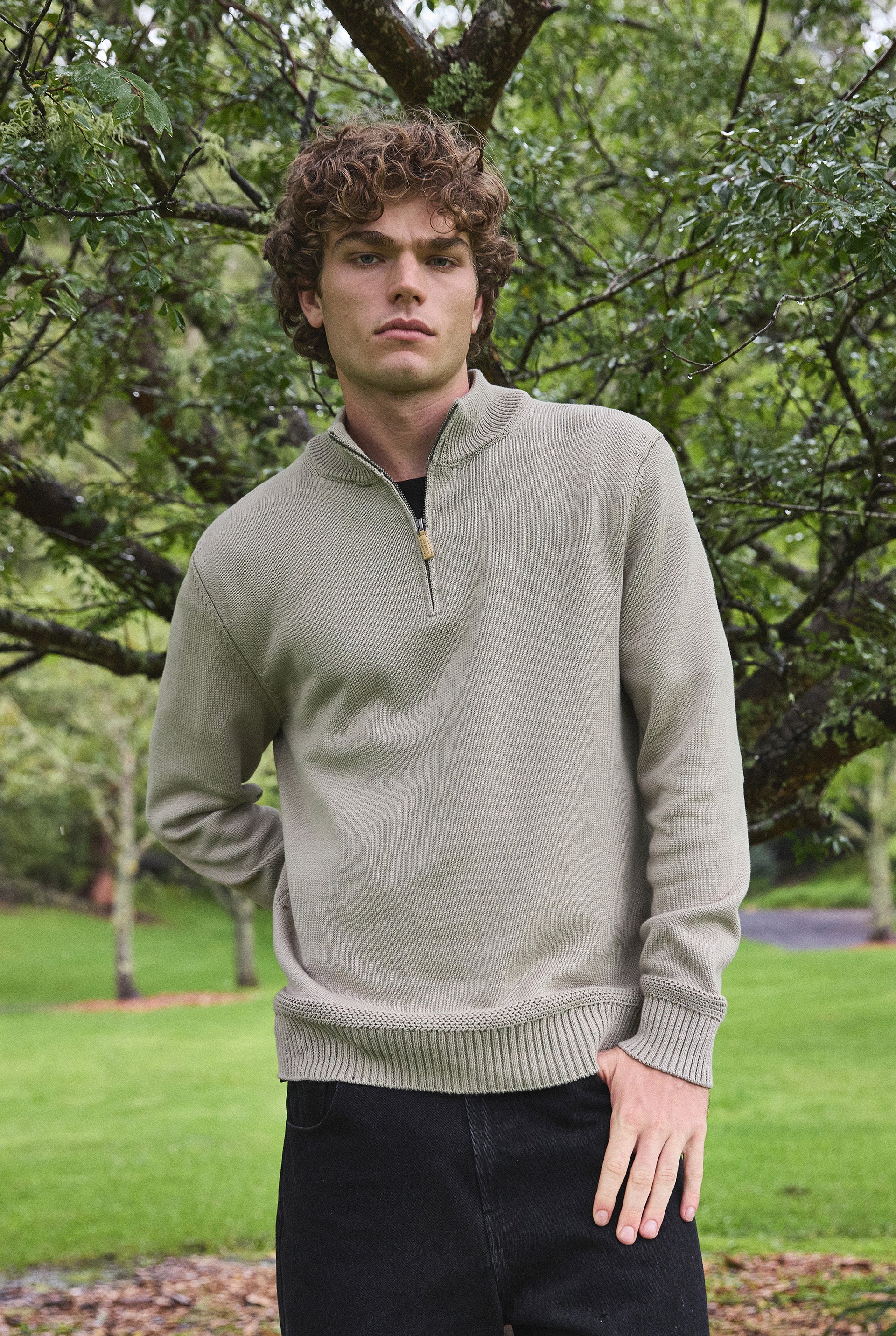 Clyde 1/4 Zip Knit – Academy Brand