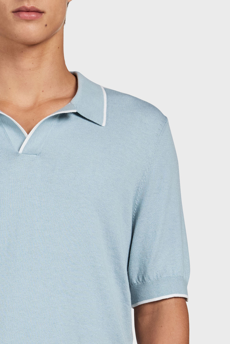 Larry Tipped Polo – Academy Brand
