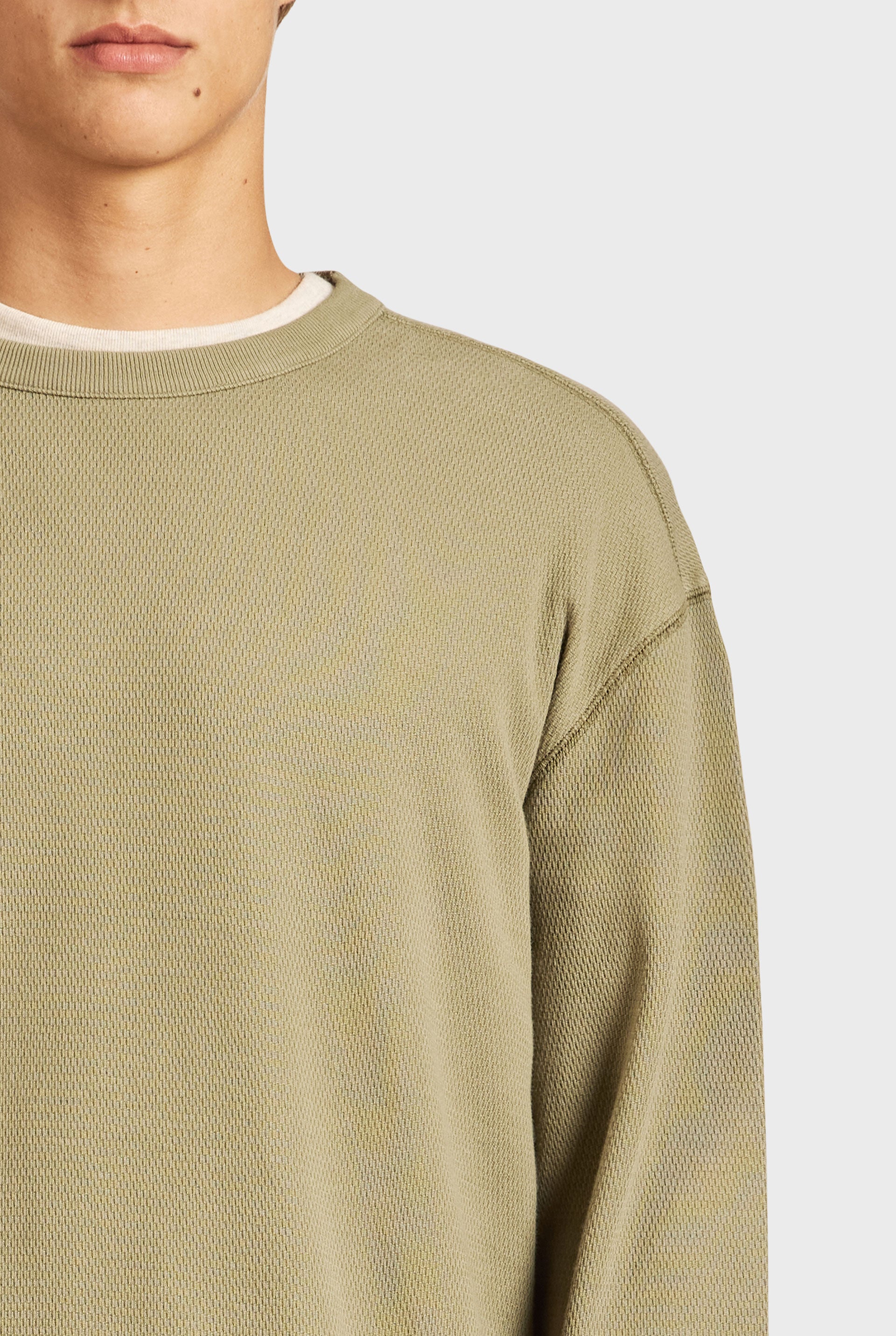 Perry LS Waffle Crew – Academy Brand