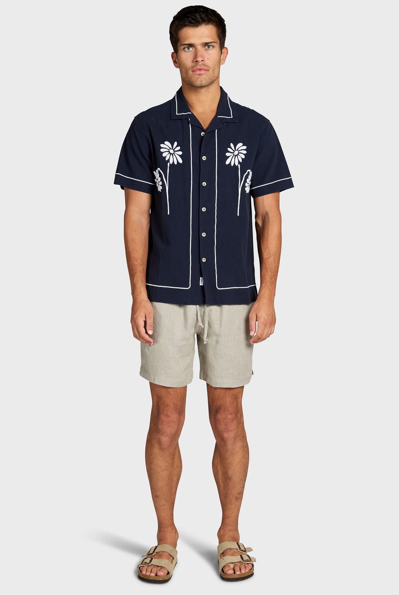 Riviera Linen Short — Linen Shorts | Academy Brand